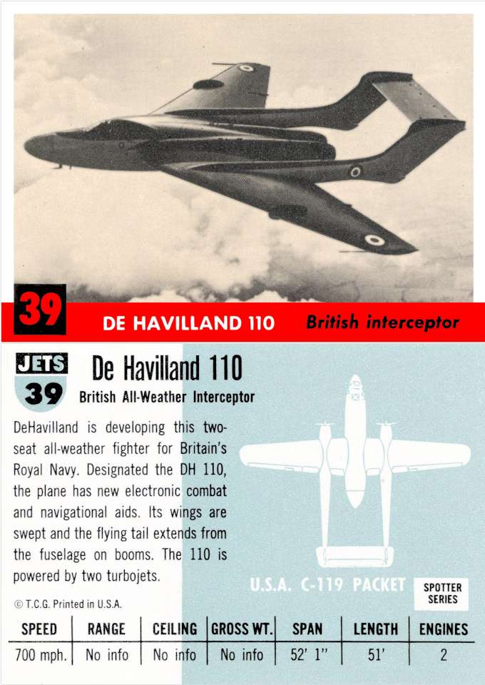 039 De Havilland DH-110 Sea Vixen