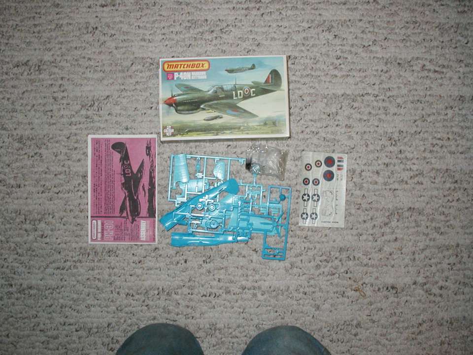 Matchbox P-40N-960