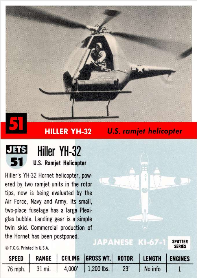 051 Hiller YH-32 Hornet