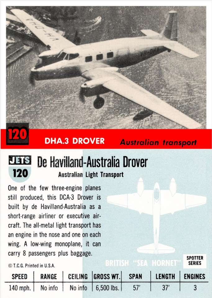 120 De Havilland DHA.3 Drover