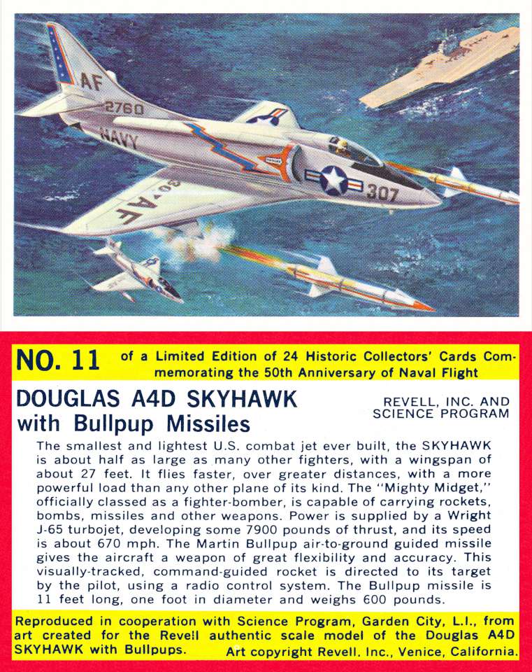 11 Douglas A4D Skyhawk