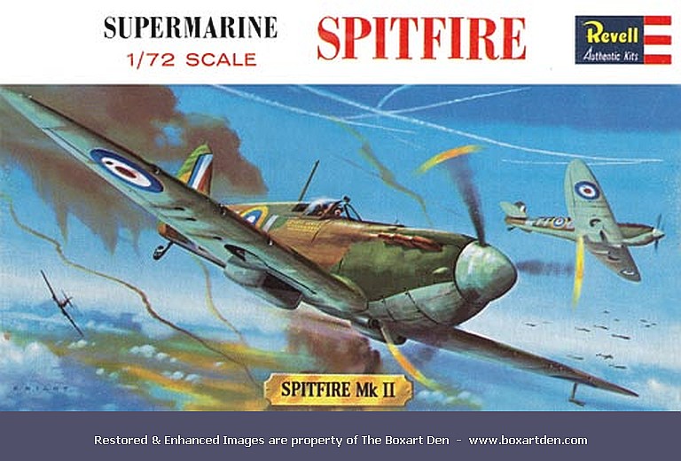Revell Supermarine Spitfire Mk II 1-72 '60's