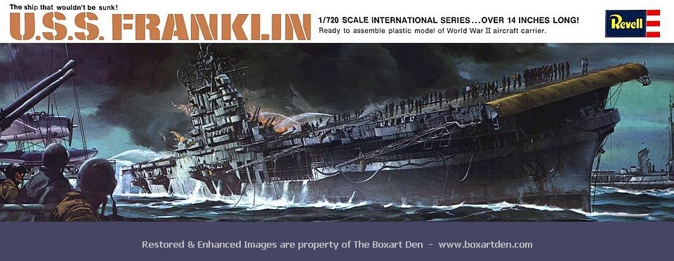 Revell USS Franklin '60s