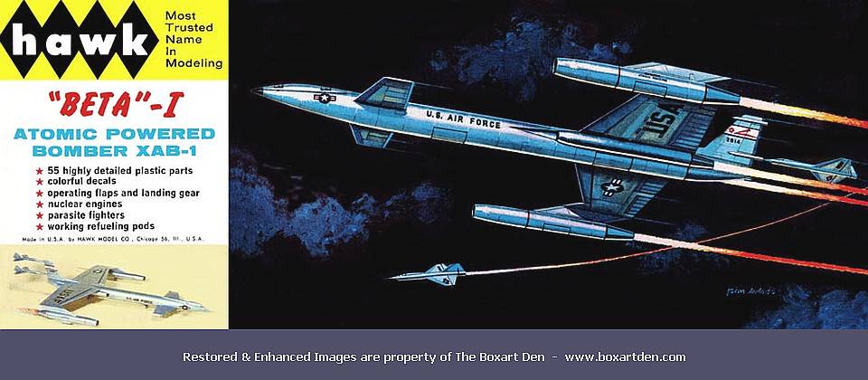 Hawk Atomic Bomber XAB-1 2nd Box