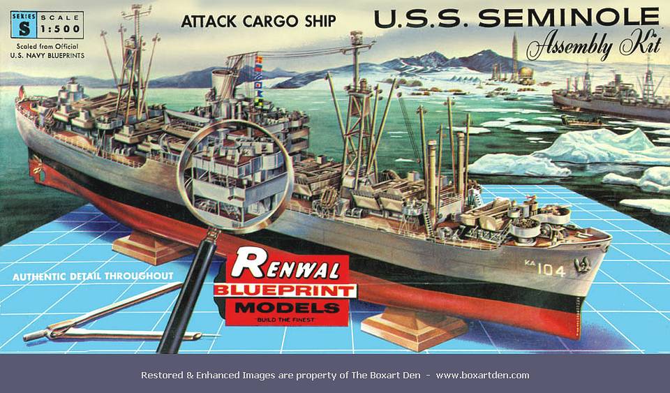 Renwal USS Seminole Red Logo BP