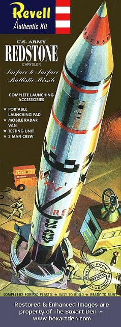 Revell Chrysler Redstone Missile