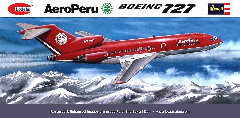 Revell-Lodela Boeing 727 Aero Peru