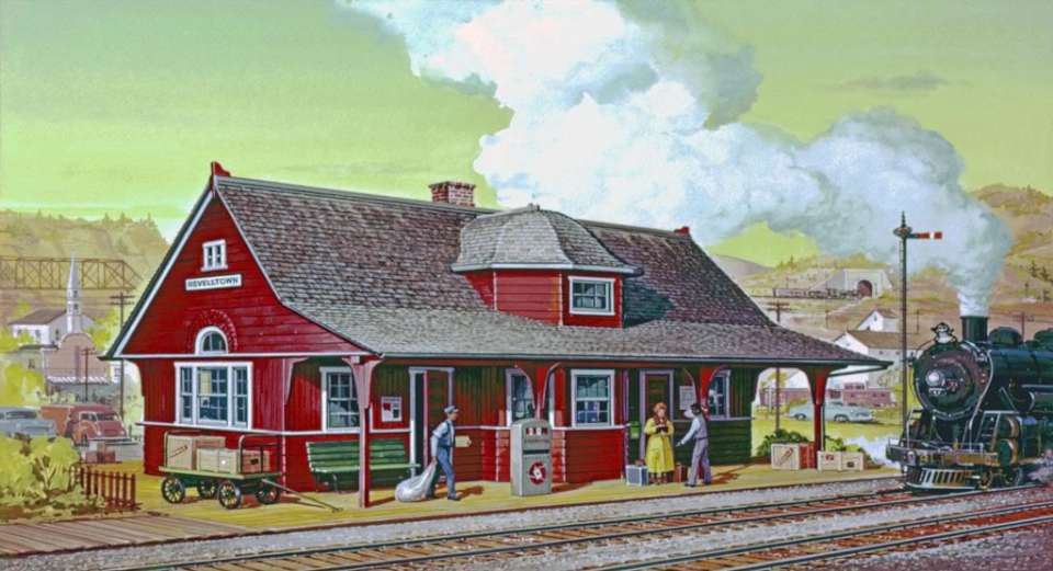 Small Town Train Station Rev-T9001-960