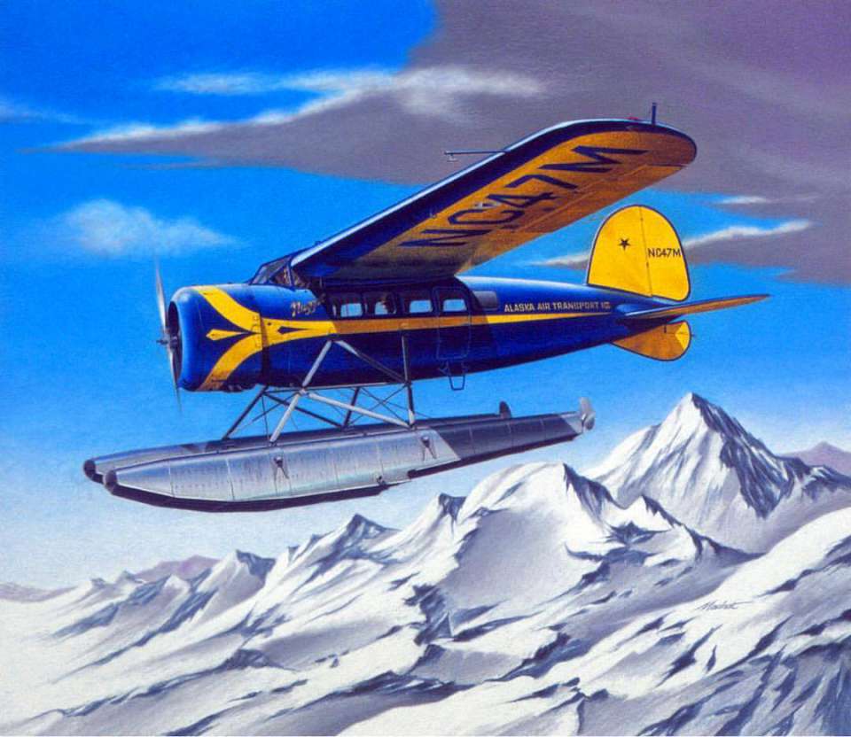 Lockheed Vega Alaska AL by Mike Machat-960