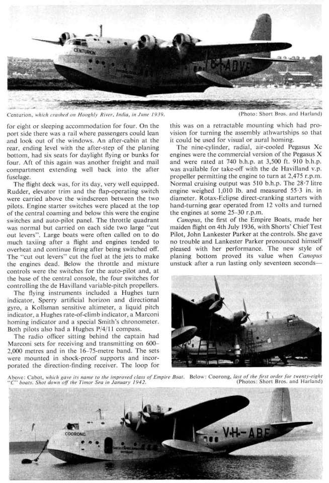 Short Empire Flying Boats (84) Page 06-960