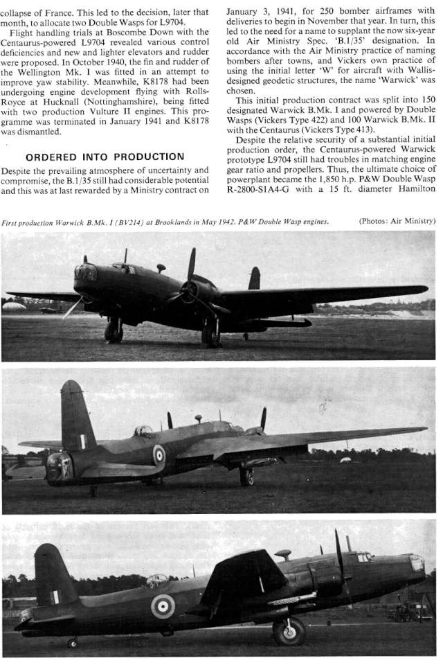 Vickers-Armstrong Warwick (229) Page 09-960