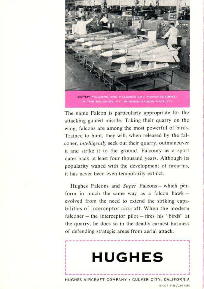 Hughes GAR-3 Super Falcon 4-960