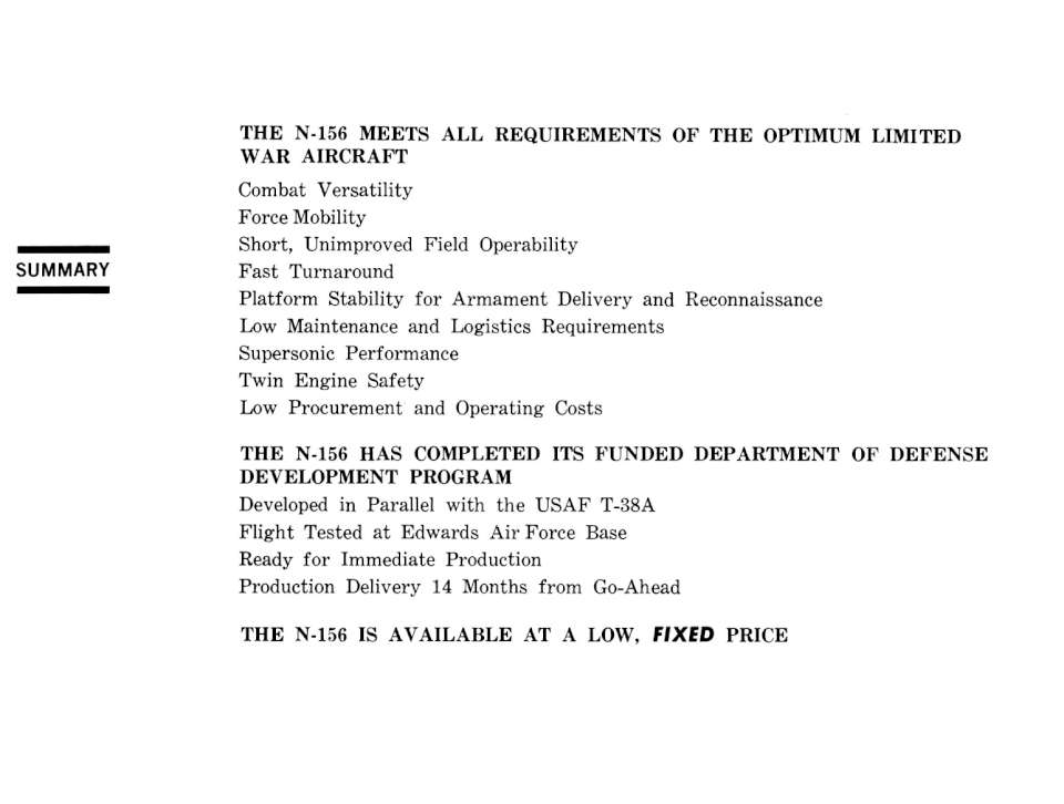 Northrop N-156 (23)-960