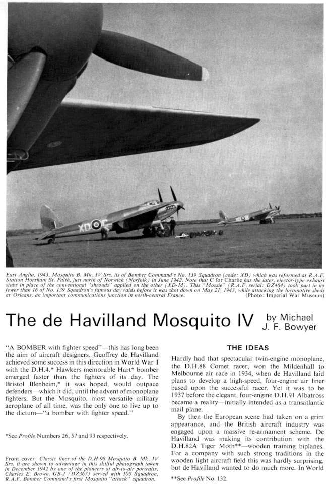De Havilland Mosquito IV (209) Page 02-960