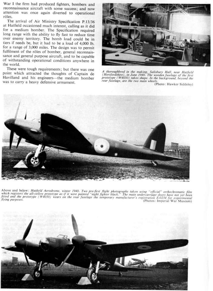 De Havilland Mosquito IV (209) Page 03-960
