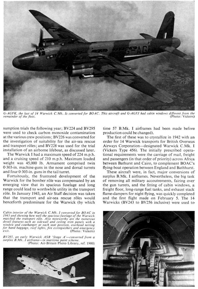 Vickers-Armstrong Warwick (229) Page 13-960