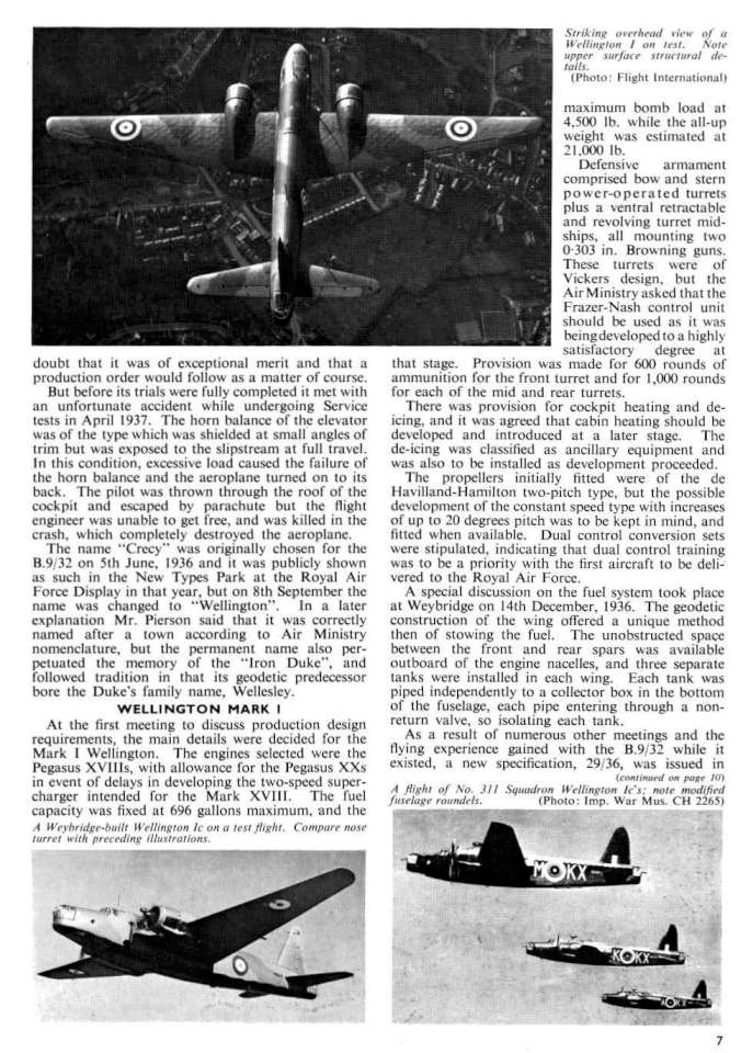 Vickers Wellington (125) Page 07-960