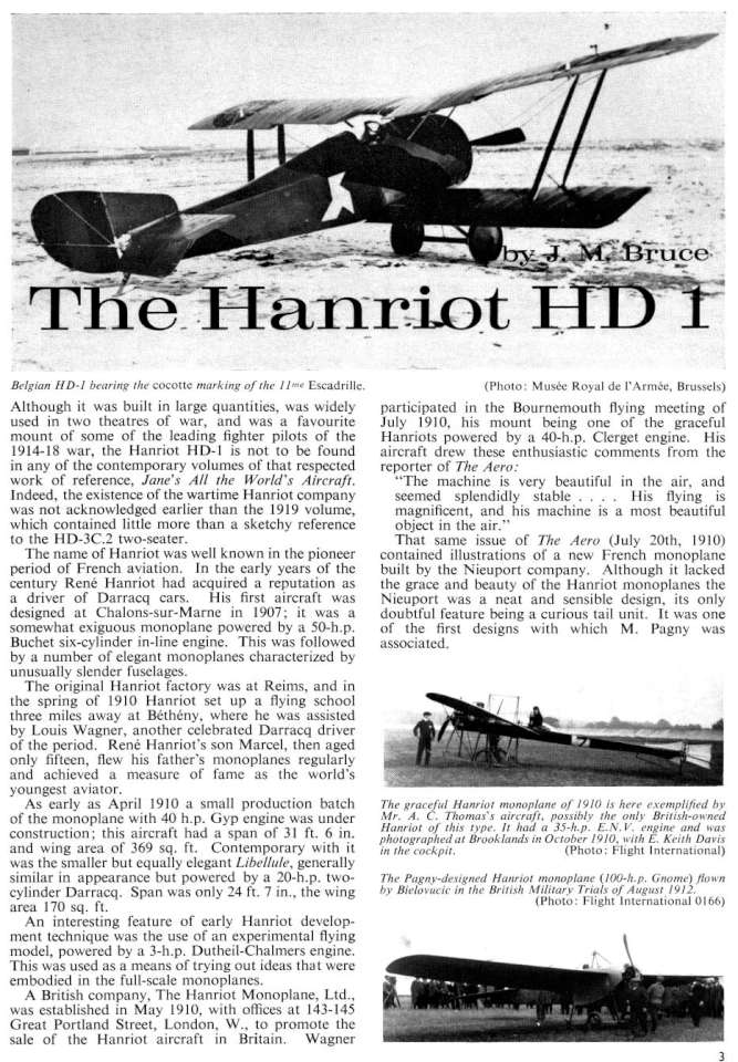 Hanriot HD 1 (109) Page 03-960