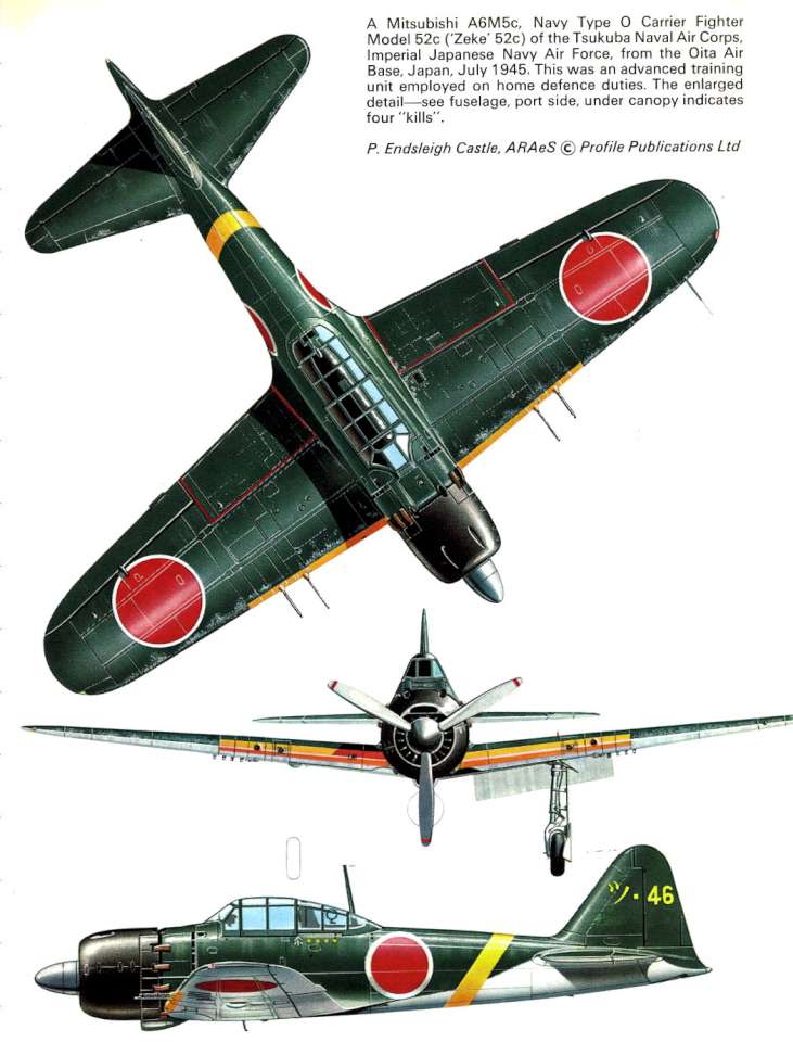 Mitsubishi A6M5 - 8 Zero-Sen (Zeke 52)(236) Page 14-960