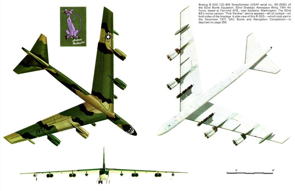Boeing B-52G Stratofortress 3view-960