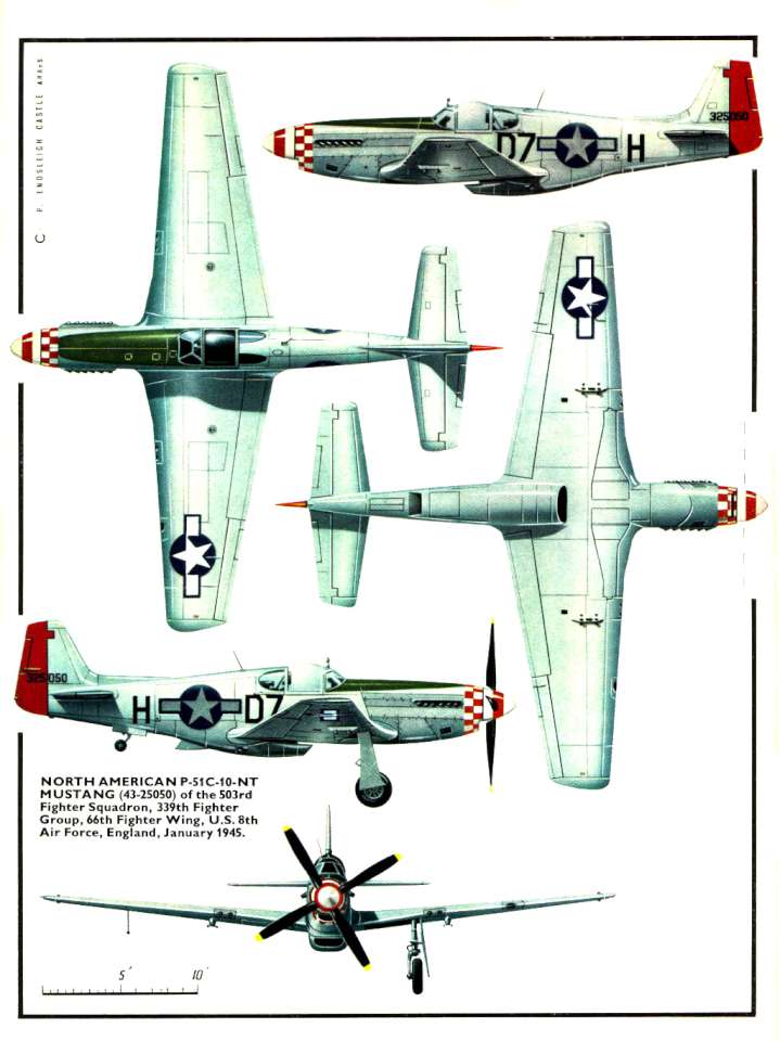 North American P-51B - C Mustang (100+) Page 02-960