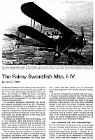 Fairey Swordfish Mk.I - IV
